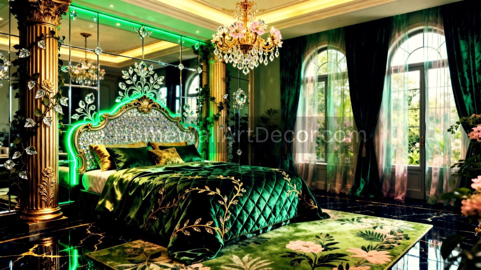 12 Luxurious Dream Neo Deco Bedroom Ideas for a Modern Glam Look - Home ...